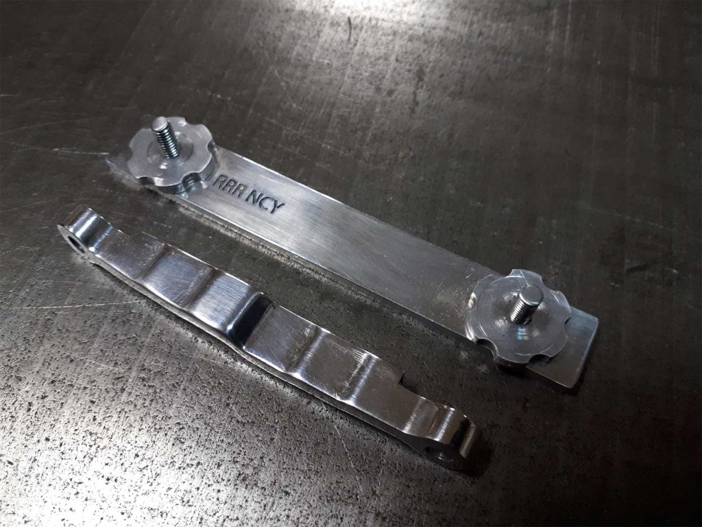 Roadrunner Aluminium light weight low profile Bridge - Roadrunner Guitars