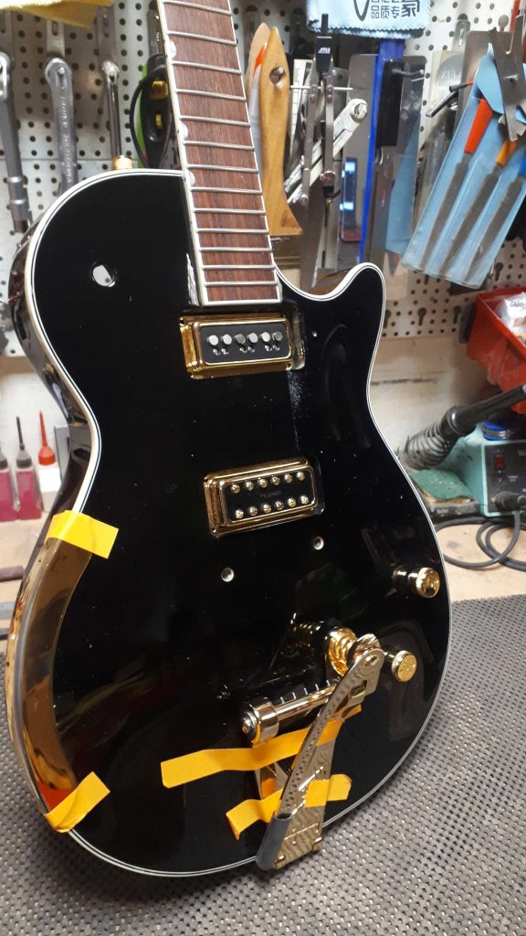 Gretsch conversion / modification - Roadrunner Guitars